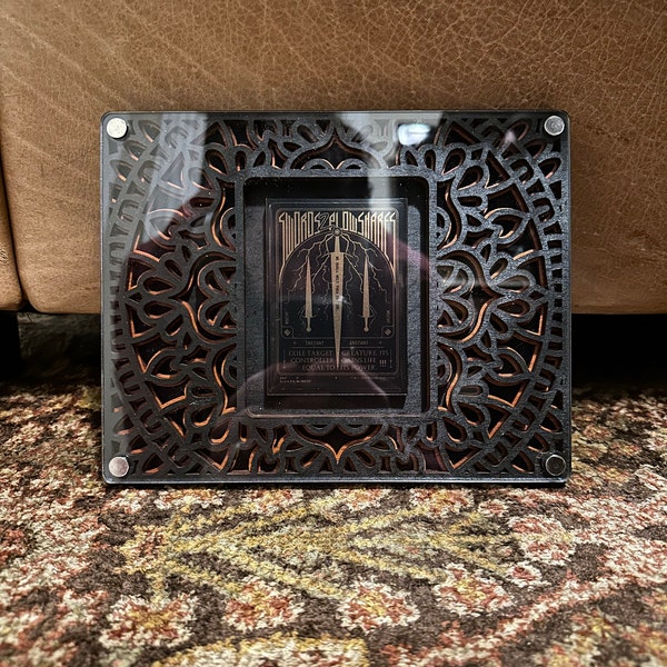 MTG Custom Wooden Card Display | Magic the Gathering Card Frame ...