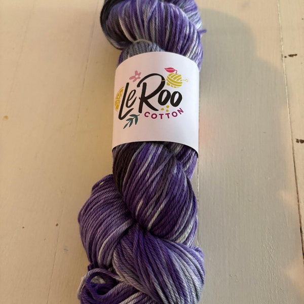 Lichen - Hand Dyed Cotton Yarn - Dyed to Order, 100g Skeins - Available ...