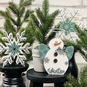 Winter Snow Angel Christmas Ornament SVG File Laser Cut File Christmas ...