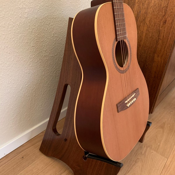 Red Oak Wood, Slay-frame Wood Guitar Stand - Etsy Canada