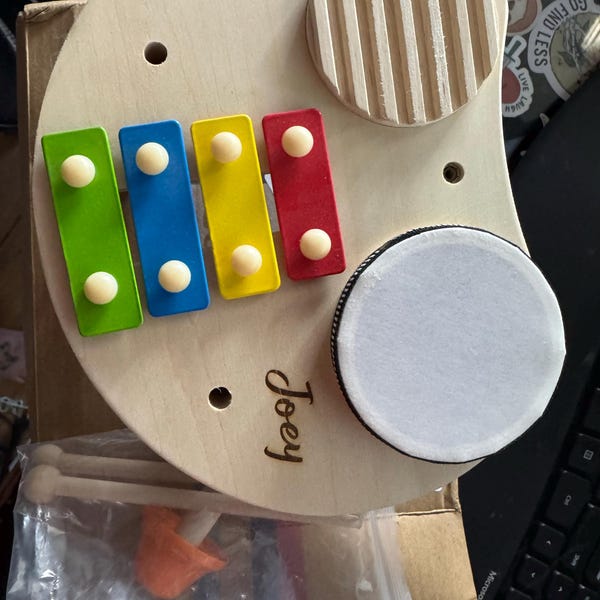 Personalized Custom Montessori Wooden Lock Box, Toddler Hands-on Skills ...