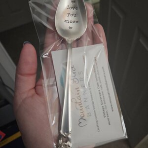 Custom Spoon Bookmarks, Flattened Spoon Bookmark, Hand Stamped Spoons ...