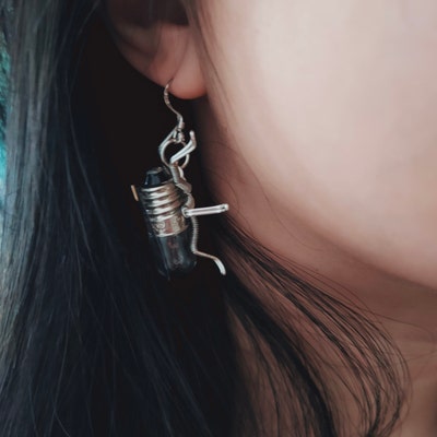 Cyberpunk Circuit Microchip Pendant Handmade Necklace Unusual Circuit ...