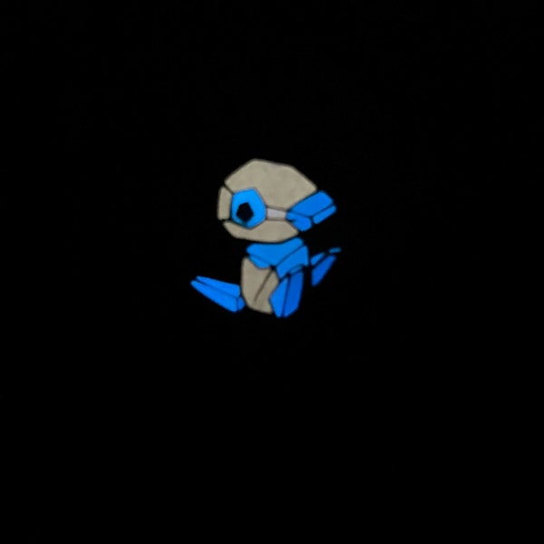 Porygon Glow-in-the-dark Hard Enamel Pin - 1in. - Etsy