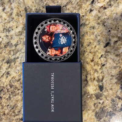 Memorial Brooch in Memory of Custom Photo Badge Remembrance Badge ...