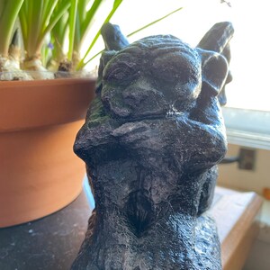 Gremlin 7.5 In. 19 Cm Mythical Creature Concrete Gremlin | Etsy