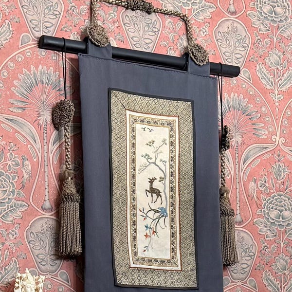 60" Kimono Display Rod Wooden Hanger Pole for Japanese Kimono Haori ...