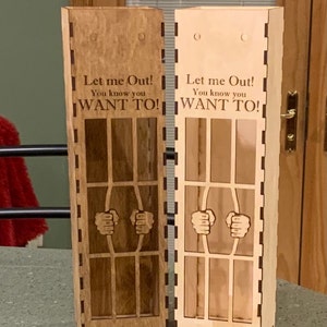 Jailed Wine Box 3mm Box wine Box Digital File... Svg-dxf-ai - Etsy