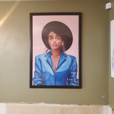 Solange Poster Art Print Portrait Print Celebrity Print - Etsy