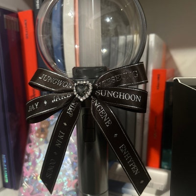 SEVENTEEN SVT Caratbong Ribbon Bow Keychain Pendant Light Stick Lanyard ...