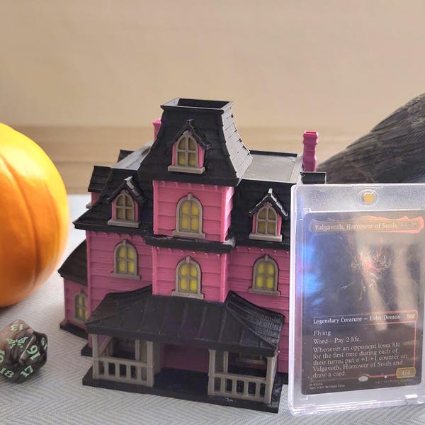MTG Haunted House Deck Box | Magic the Gathering | EDH | 100 Card ...