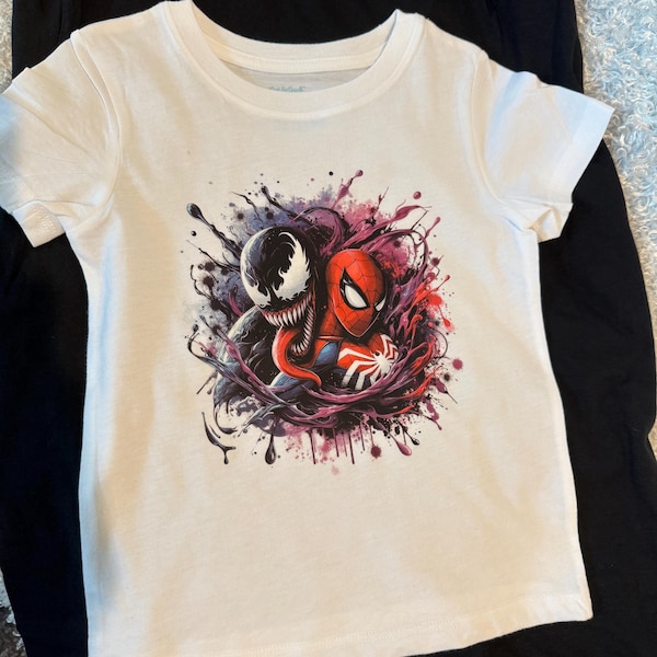 2 Spiderman and Venom PNG, Kids PNG, Cartoon PNG, High Quality 300 Dpi ...