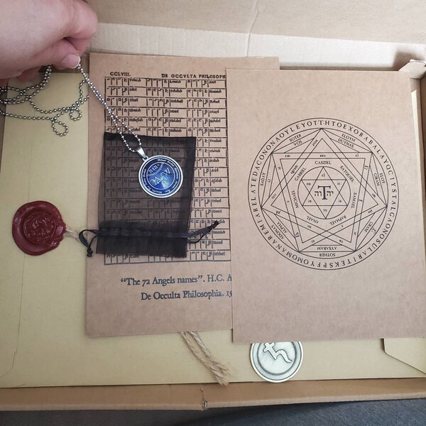 Meditation Mat for Solomon Magick Operations - Planetary Seals - 44 ...