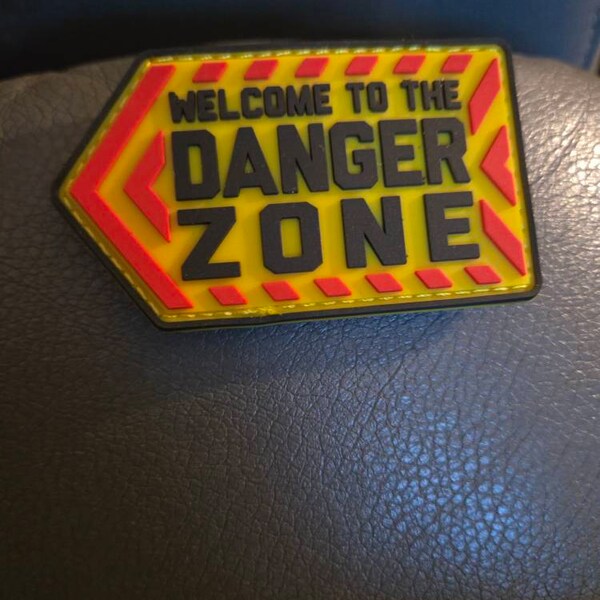 Danger Zone (PVC) Patch - Etsy