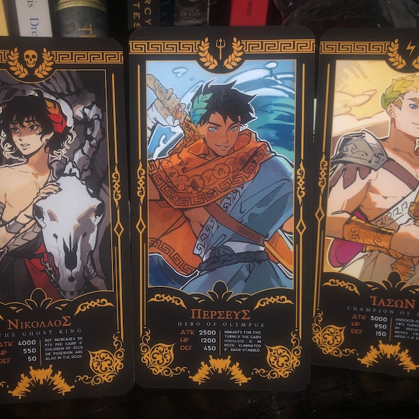Percy Jackson - Mythomagic Cards and Charms - Etsy