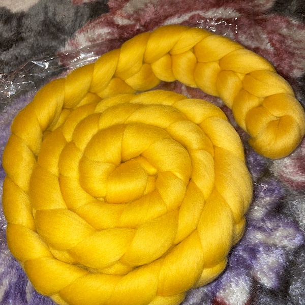 Wool Braid, Chunky Braid, Merino Wool Braid, Photo Props, Basket Filler ...