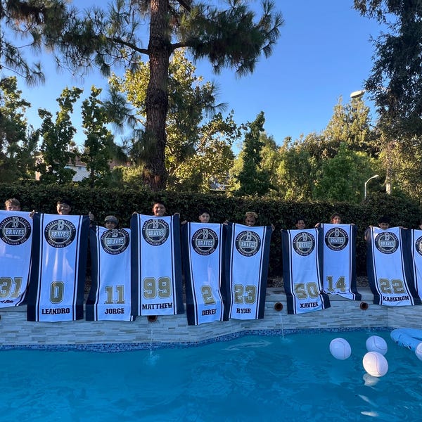Personalized Sport Team Beach Towel: School Team Gift - Etsy
