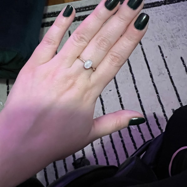 Hair Keepsake Ring | Pet Hair Ring | Lock of Hair Keepsake | Hair ...