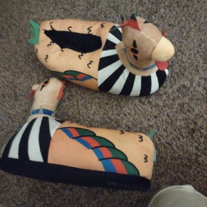 Coddies Bass Slippers Fish Slippers Funny Gift Plush - Etsy