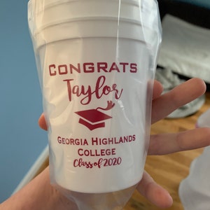 Nurse Graduation Plastic Cups, Nursing Cups, Drink With a Nurse ...