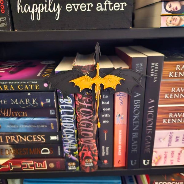 BOOKSHELF BOOKENDS Book Swag Library Bookish Gift Reading 3D Printed ...