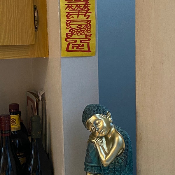 Bujeok, Talisman for Good Health and Healing, Healing Spell Charm Ofuda ...