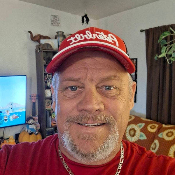 Alaska State 3D Puff Raised Navy Blue Embroidery Design on an ...