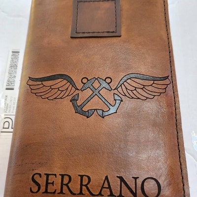 USCG Chief Charge Book With Large Anchor CCTI Petty Officer - Etsy