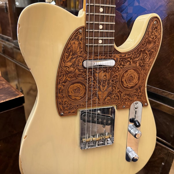 Wood Pickguard Y-pacifica EG 112V HSS Style Guitar, Electric Guitar ...