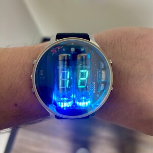 Nixie Era Vfd Numitron Smallest Ussr Tubes Iv-16 Wrist Watch Clock ...
