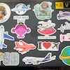 Boeing 777 Qantas | Aviation Glossy Vinyl Sticker | Decal | Water ...