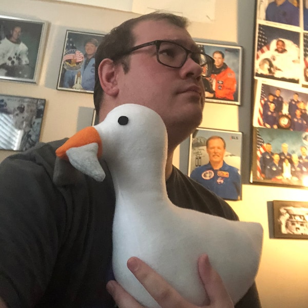 Goose Plush From the Untitled Goose Game, Unofficial, Video Game, Goose ...