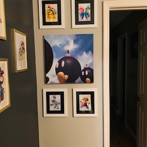 Bob-omb Battlefield Mario 64 50x50 Cm - Etsy