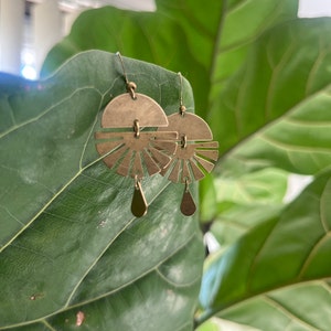 Handmade Macrame Headpiece Brass Lotus Macrame Necklace Festival ...