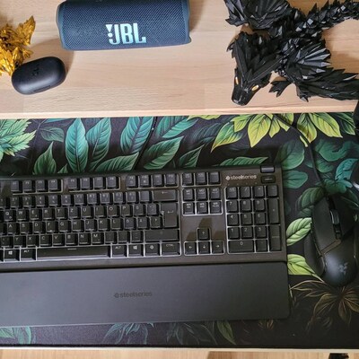 Wood Gaming Mouse Pad Wood Texture Mouse Mat Large Gaming Mouse Pad ...