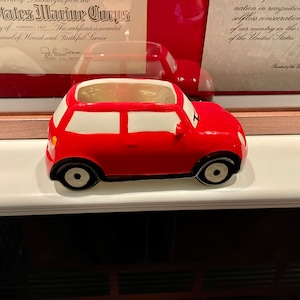 Ceramic Mini Cooper Plant Potters - Etsy
