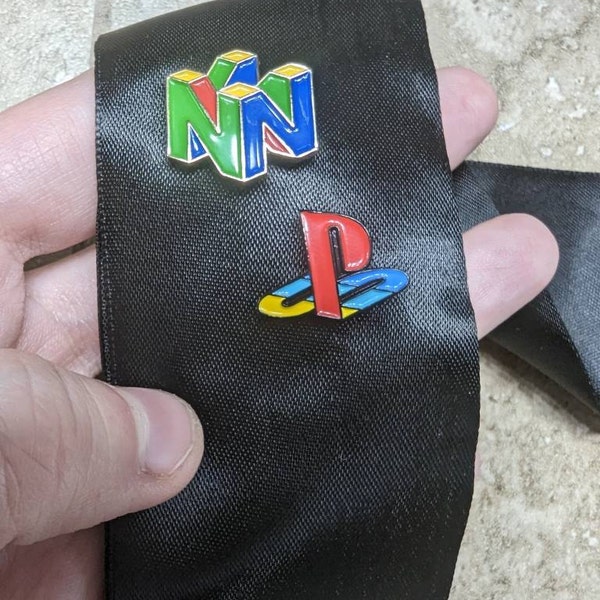 Playstation Retro Video Games Logo Pin— Sony PS1 90s Gaming Soft Enamel ...