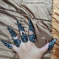 Anfertigung nach Auftragn / Medusa Snake Finger Armor, cosplay kostüm ...
