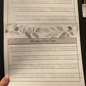 Daily Routine Template Daily Schedule Printable Homeschool Routine - Etsy