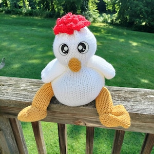 Chicken Knitting Machine Pattern PDF ONLY Addi Sentro - Etsy