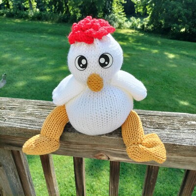 Chicken Knitting Machine Pattern PDF ONLY Addi Sentro - Etsy