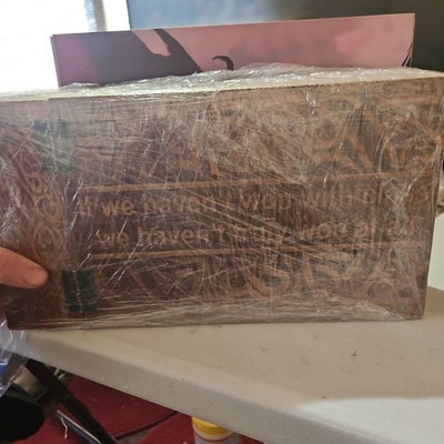 Tengwar Elven Script Dice Box Personalized Wooden Dice Vault RPG ...