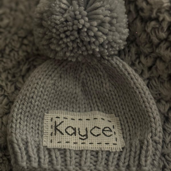 Monogrammed Newborn Baby Hat, Personalized Baby Boy Coming Home ...