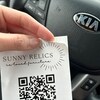 Custom QR Code Vinyl Clear Decal / Storefront Window Decal Sticker ...