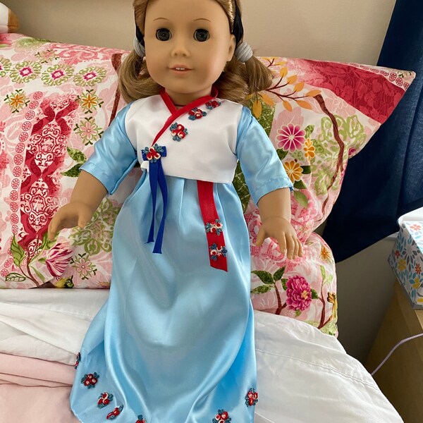18” American Doll 3pc Italy Tarantella Dress, Italian Folk Dance, Doll ...
