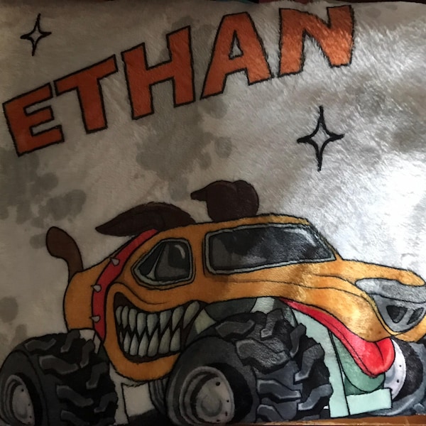 PRINTABLE Set of 9 Large Monster Trucks Cutouts, Standee, Monster Jam ...