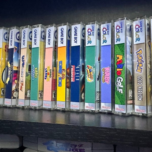 Gameboy Custom Cassette Covers - Etsy Canada