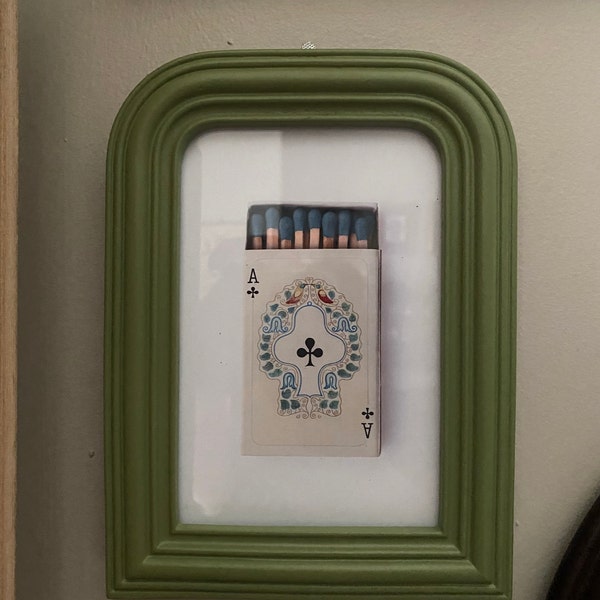 Ace of Clubs Playing Cards Poster Retro Wall Art Aesthetic Room Vintage ...