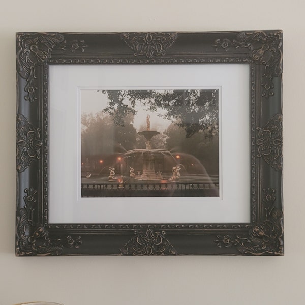 Ornate 8x10 Frame - 8 X 10 Mint Green Minty Chunky Thick Vintage Shabby ...