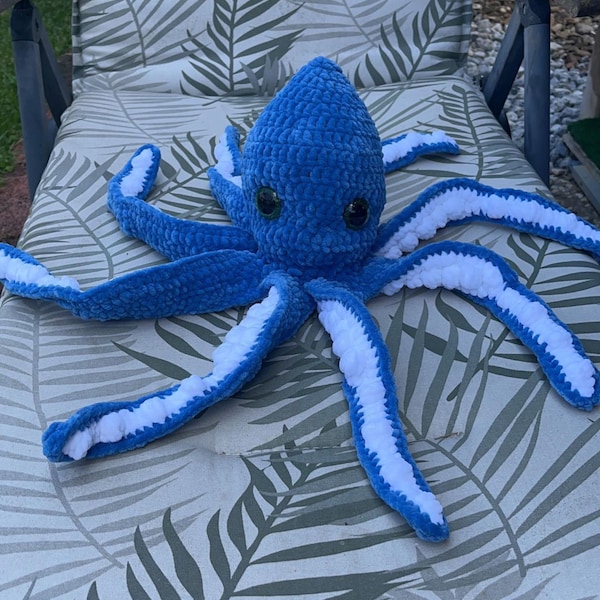 Octo Mama and Baby Crochet Pattern Pdf Amigurumi Octopus Under the Sea ...